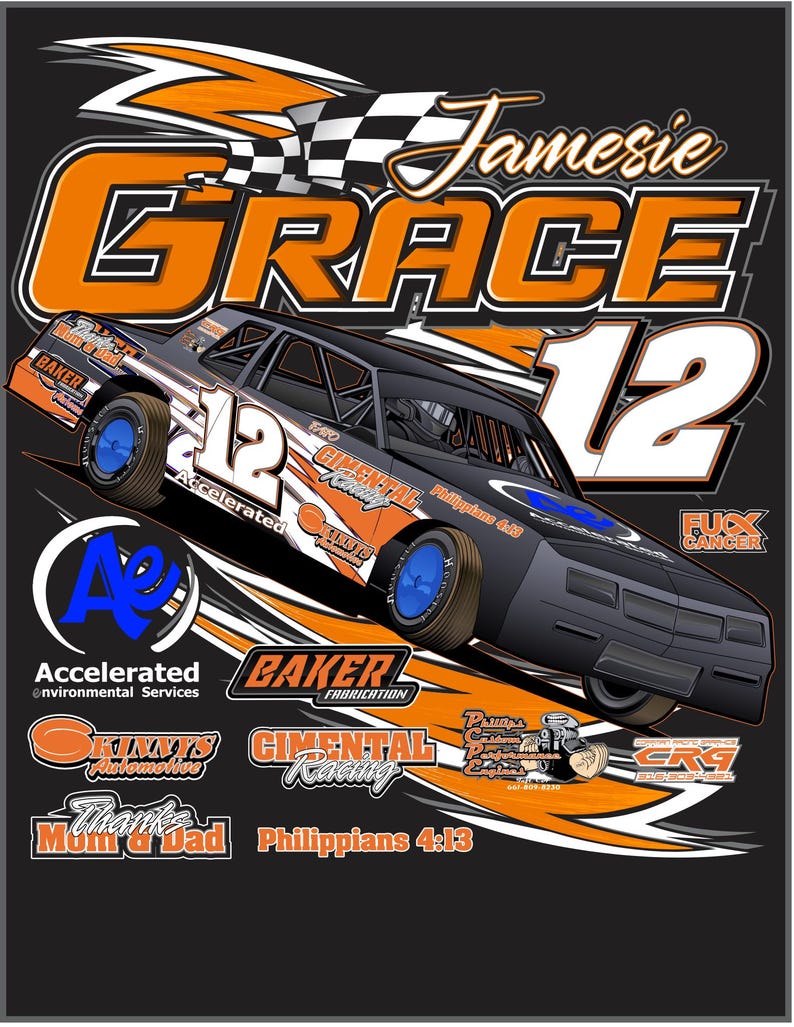 Custom Racing Shirt Design (ai, Eps, Pdf, Png) - Etsy