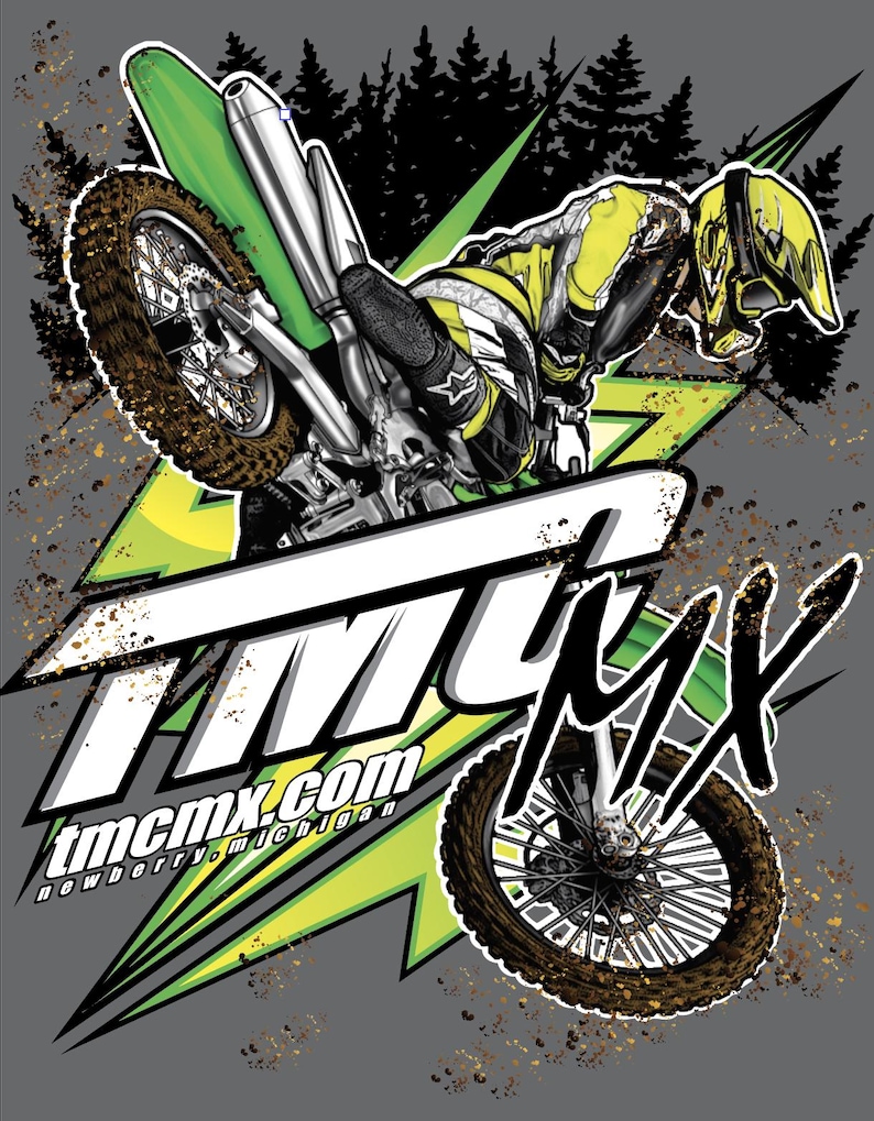 Custom Motocross Bike Design: Your Name & Number (ai, Eps, Pdf, Png) - Etsy