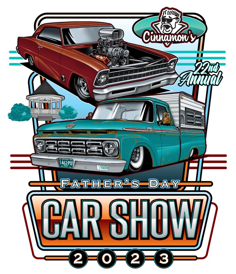 Custom Car Show T-shirt Design: Motorsports, Racing (ai, Eps, Pdf, Png ...