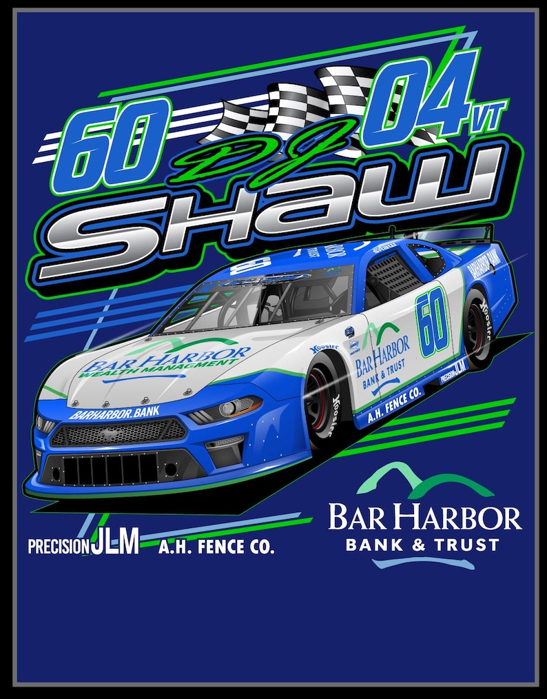 Custom Asphalt Racing T-shirt, Oval Racing Design, Racing T-shirt ...