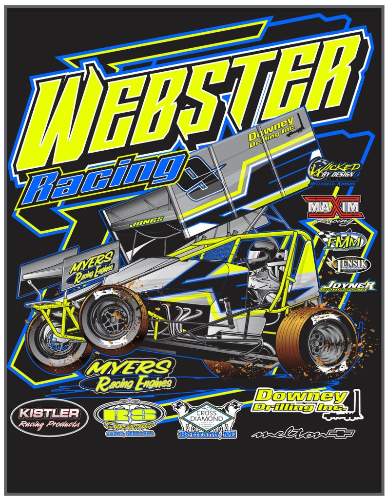 Custom Racing Shirt Design (ai, Eps, Pdf, Png) - Etsy