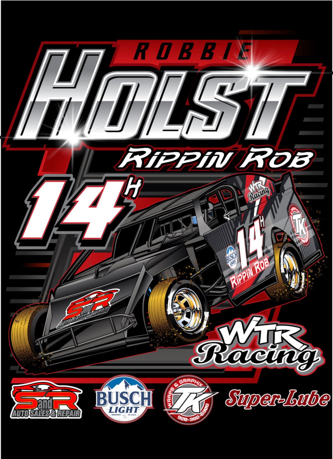 15 Custom Dirt Car Racing T-shirt Transfers: Full Color Design - Etsy