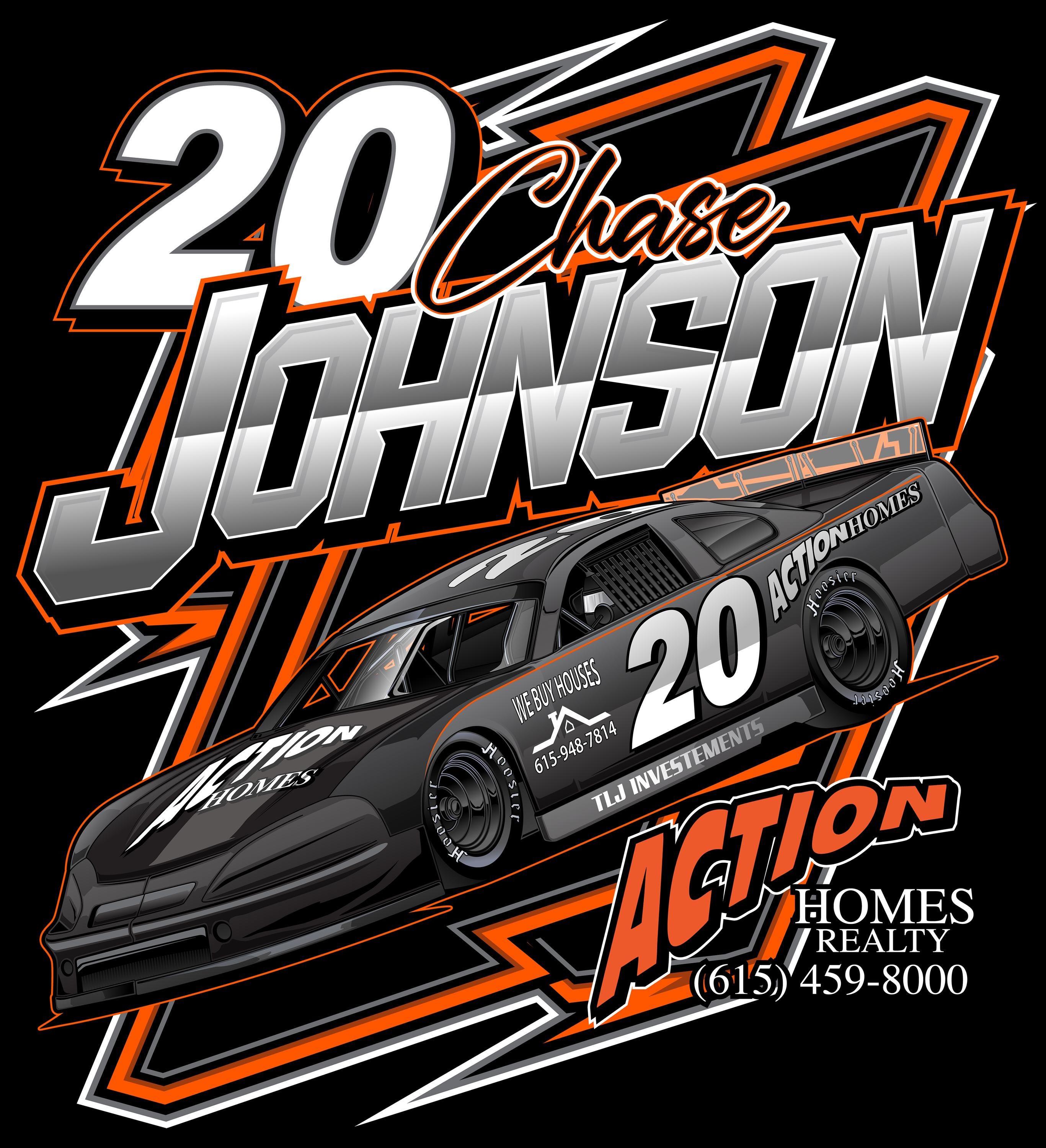 Custom Asphalt Racing T-shirt, Oval Racing Design, Racing T-shirt ...