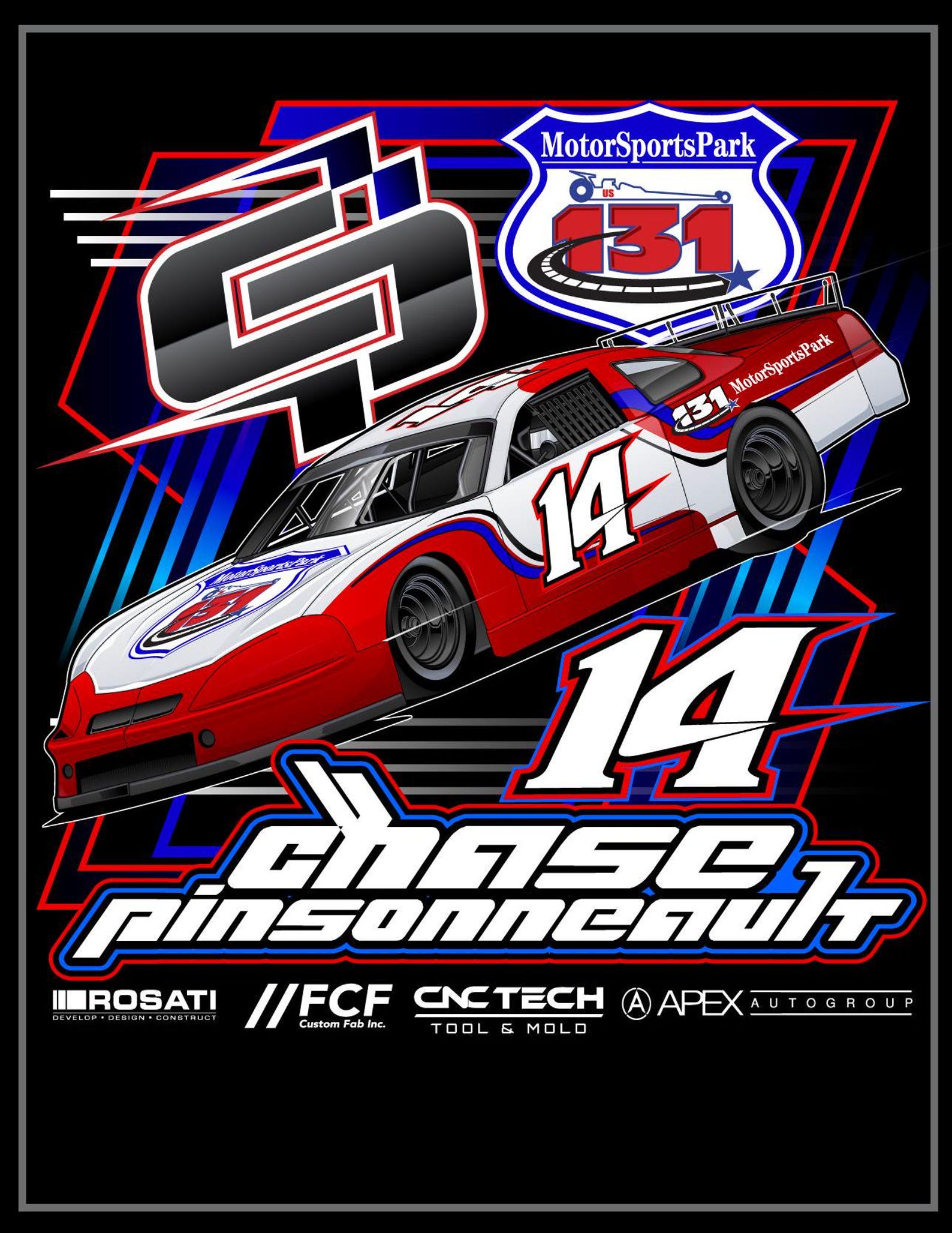 Custom Asphalt Racing T-shirt, Oval Racing Design, Racing T-shirt ...