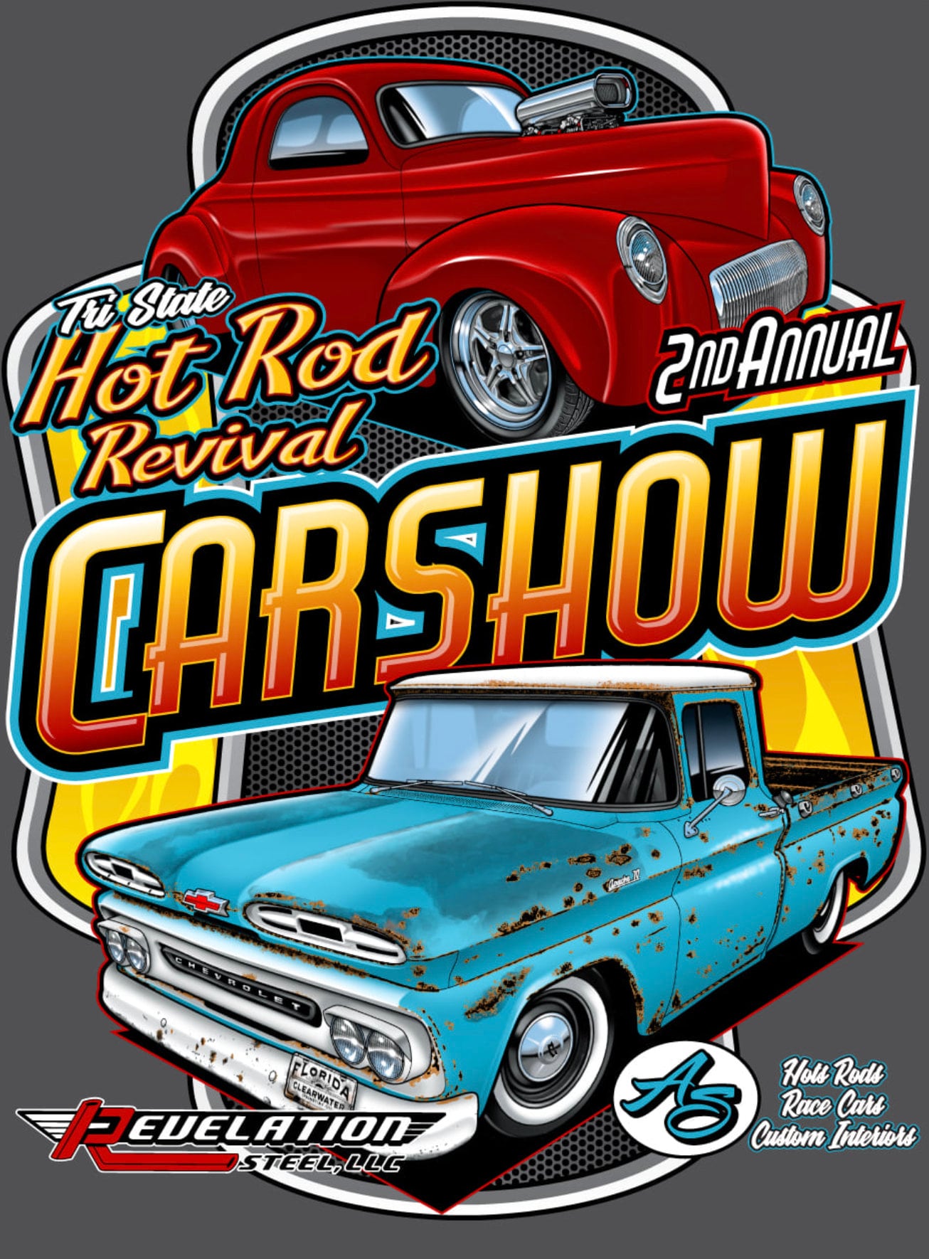 Custom Car Show T-shirt Design: Motorsports, Racing (ai, Eps, Pdf, Png ...