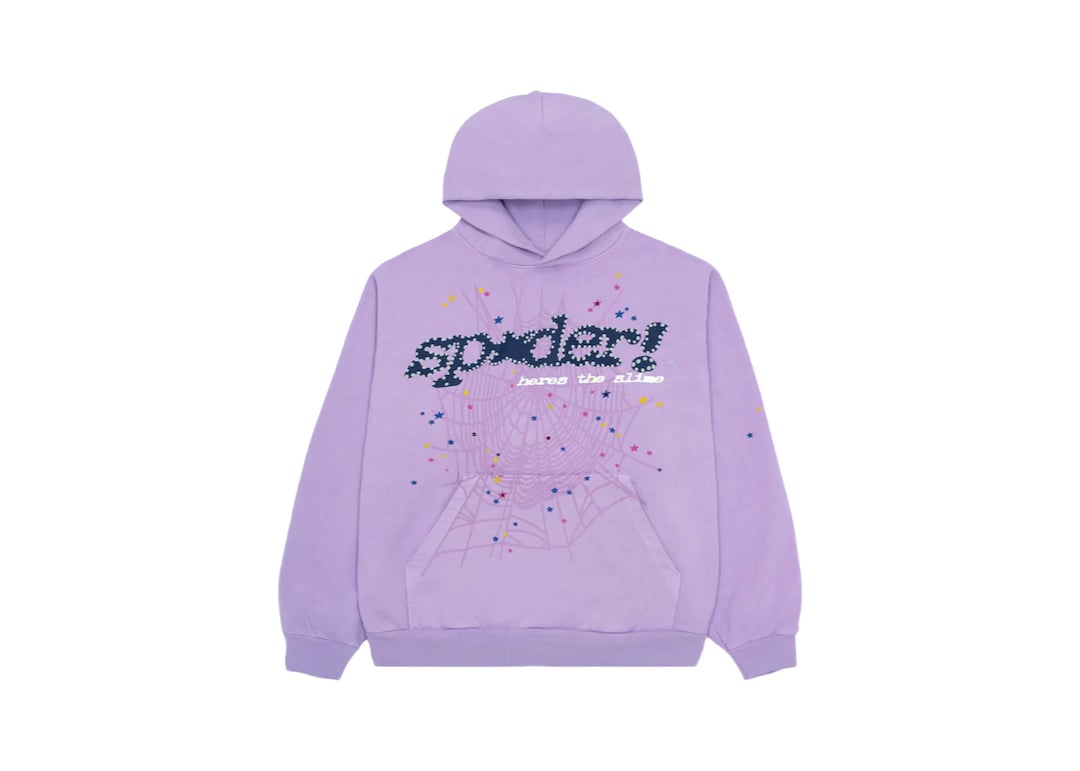 Sp5der Hoodie in Açaí Purple Spider Hoodie - Etsy