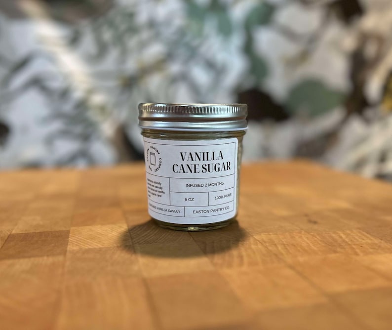 Organic Vanilla Cane Sugar - Etsy