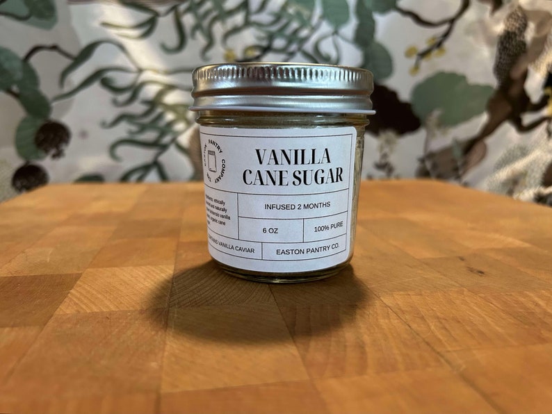 Organic Vanilla Cane Sugar - Etsy
