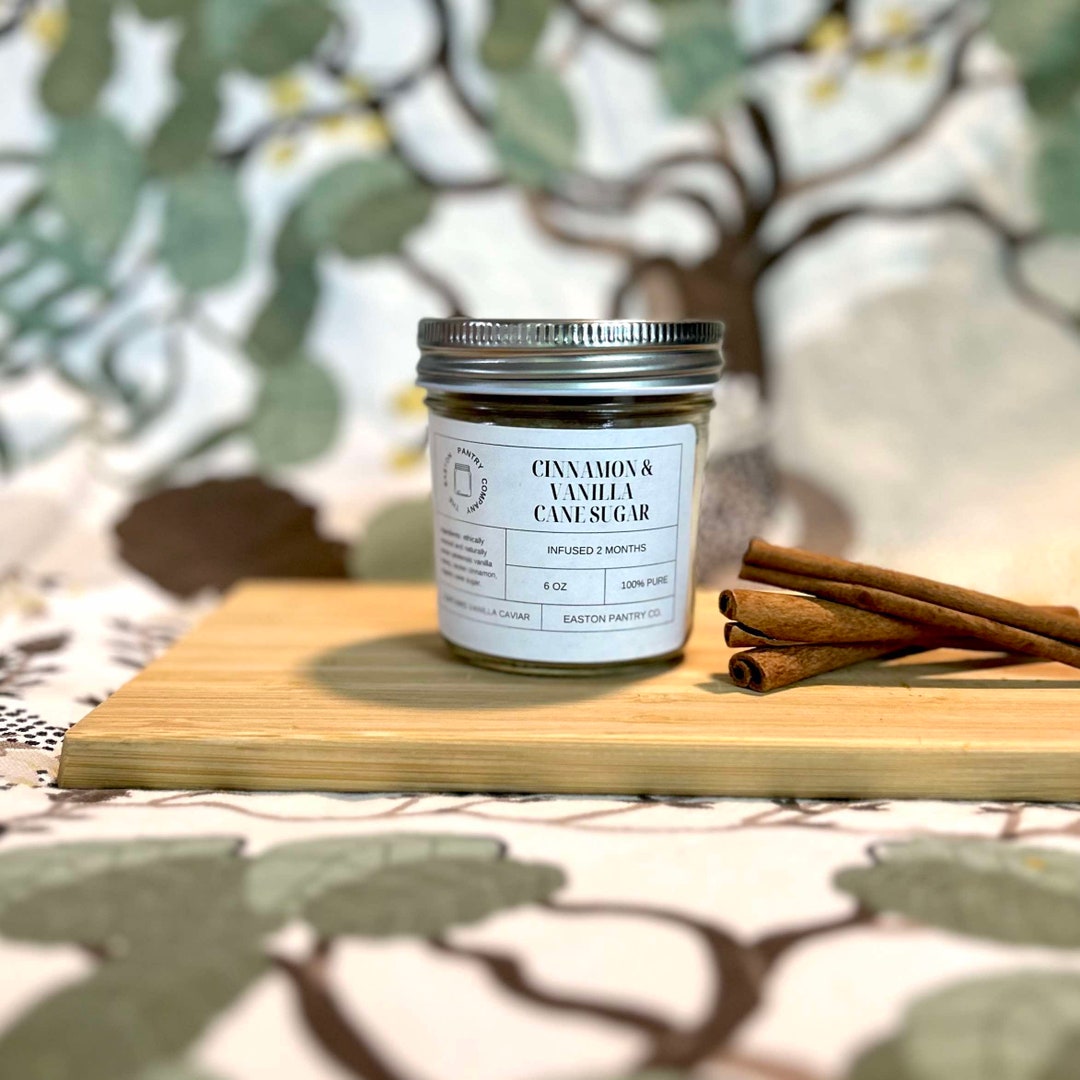 Organic Vanilla Cane Sugar With Ceylon Cinnamon - Etsy