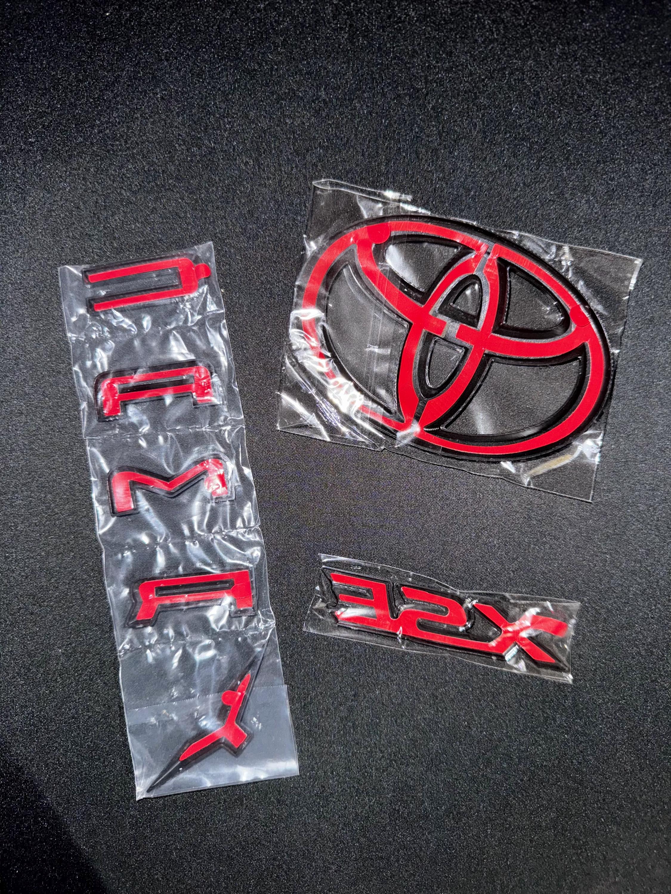 Toyota Camry XSE Badge Emblem Overlays 2018-2024 - Etsy