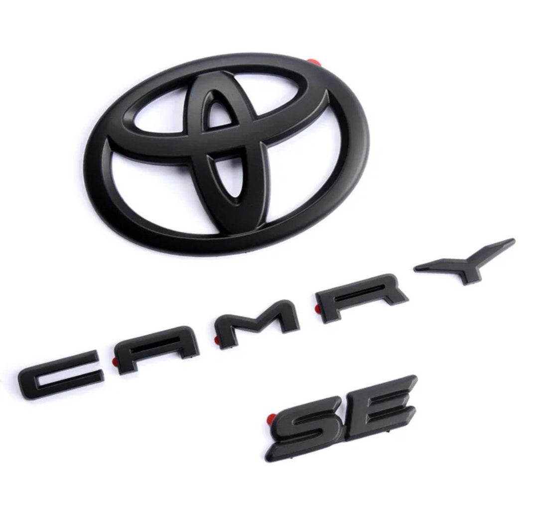 CAMRY 2018-2024 TOYOTA Emblems Overlay - Etsy