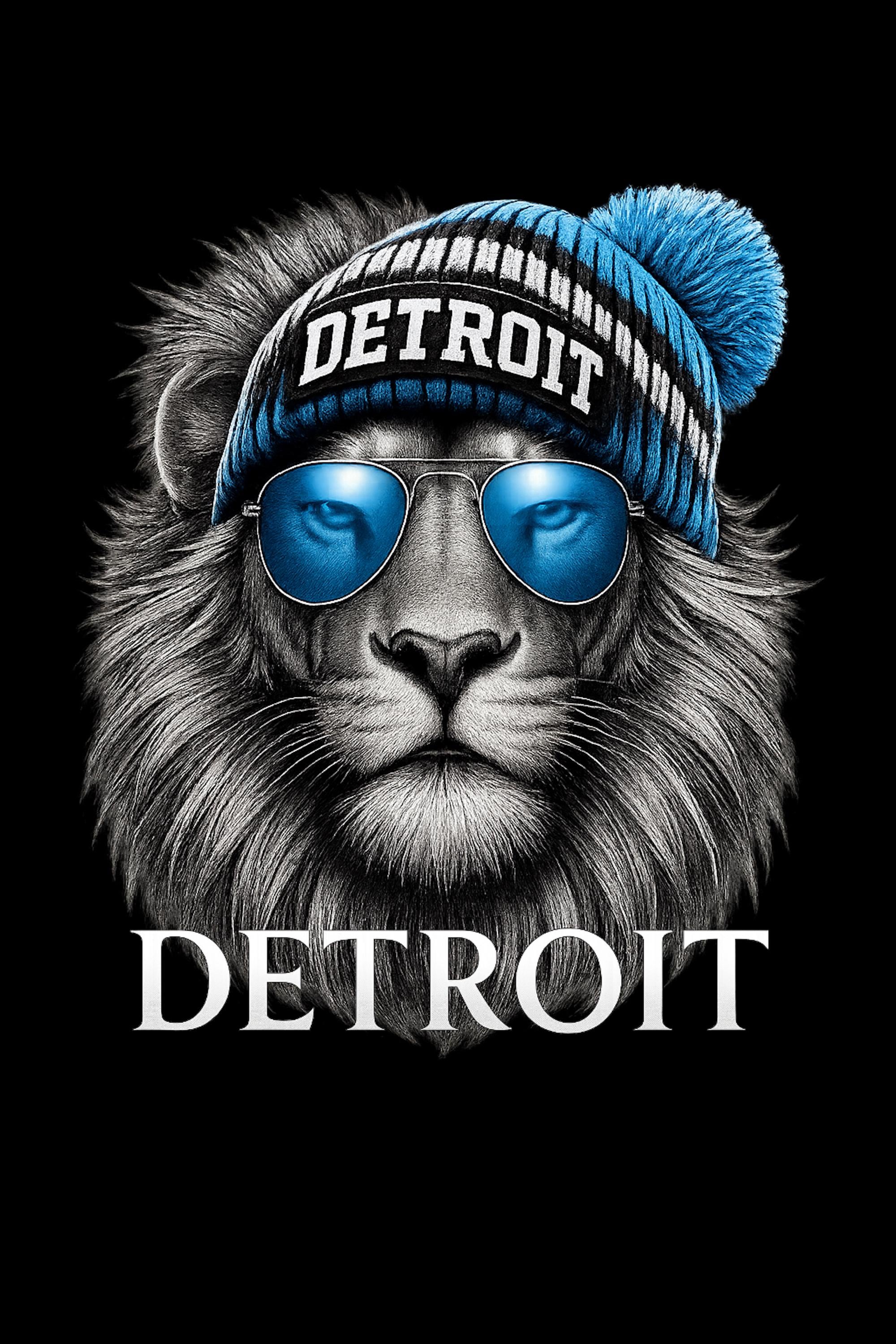 Detroit Lions Graphic Design - Etsy