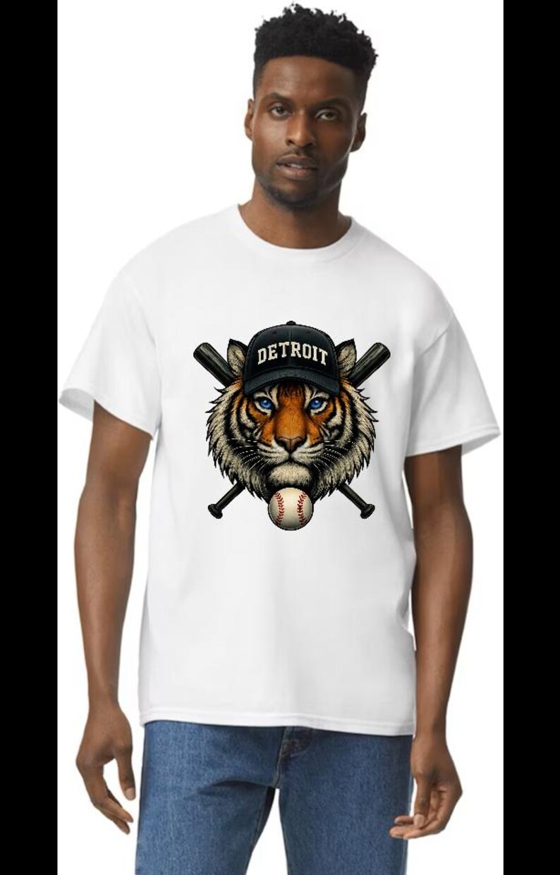Detroit Tigers Graphic Design - Etsy
