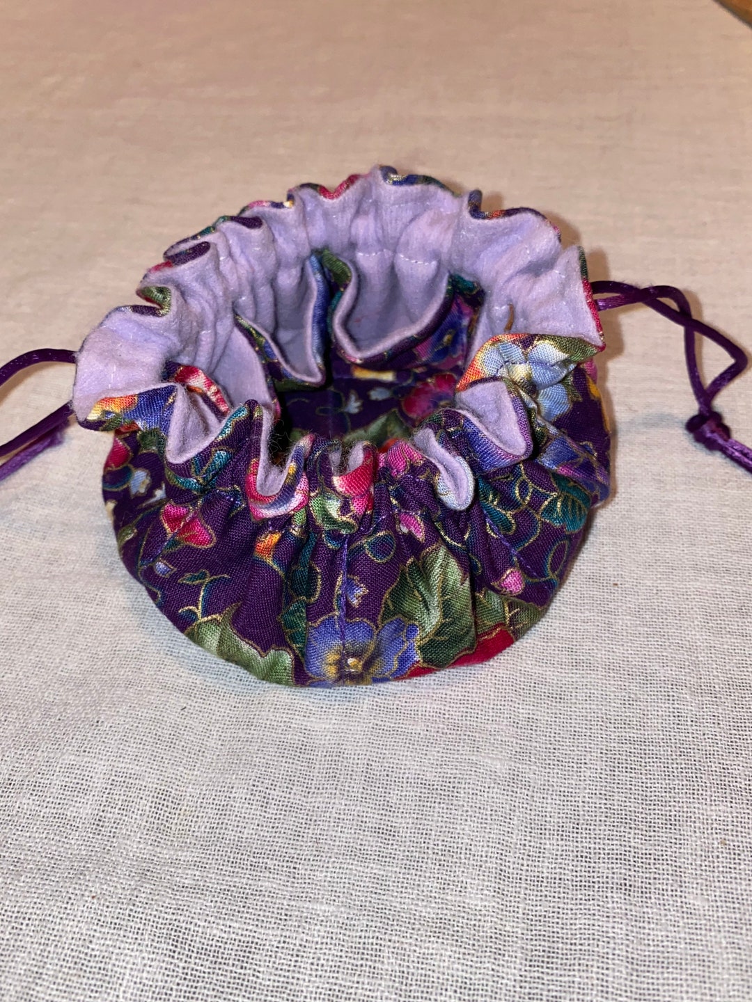 Handmade Drawstring Jewelry Pouch or Bag - Etsy