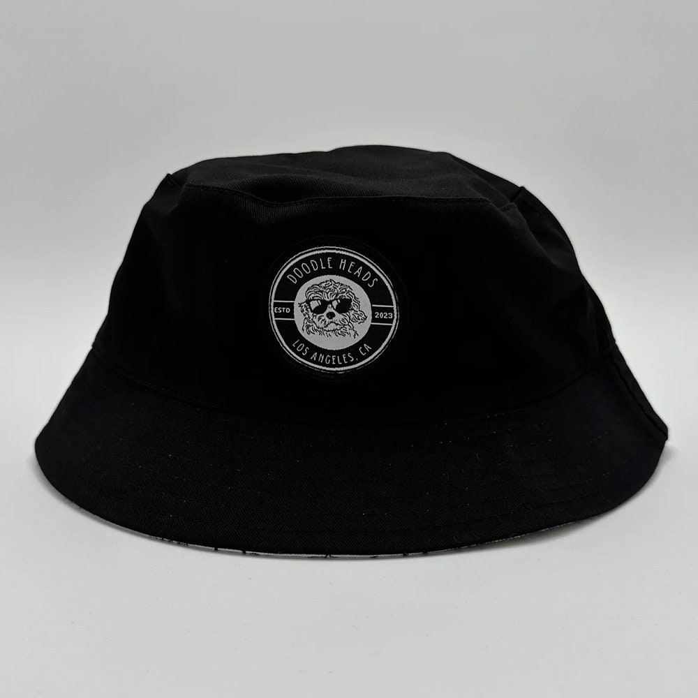 Doodle Heads Bucket Hat Reversible Hat, Unisex Beanie, Doodle Gifts ...