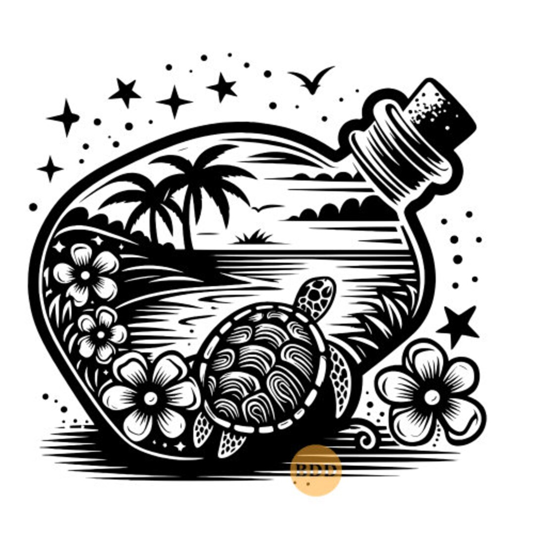 Sea Turtle SVG,PNG - Etsy