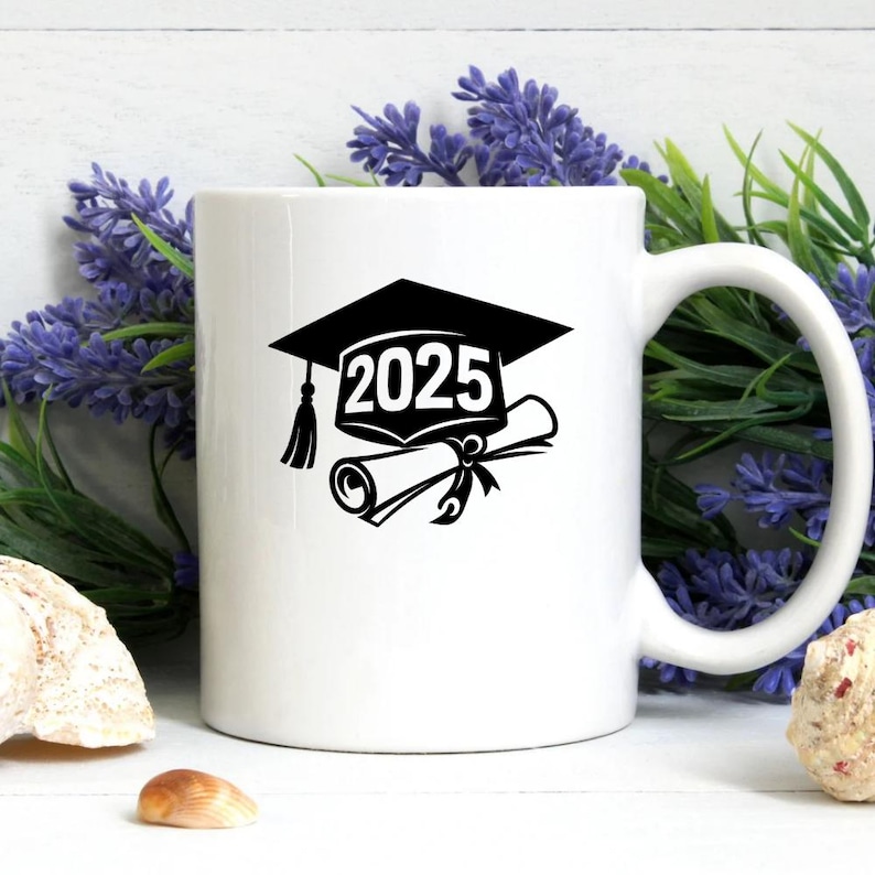 Graduation Cap 2025 SVG/PNG, Class of 2025 SVG, Senior 2025, Graduation ...