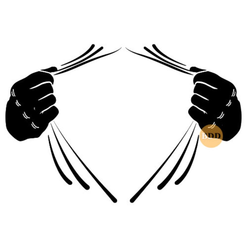 Ripping Open Shirt SVG,PNG - Etsy