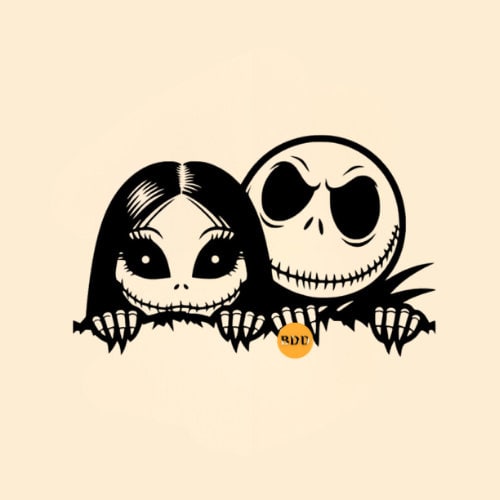 Jack and Sally SVG,PNG - Etsy