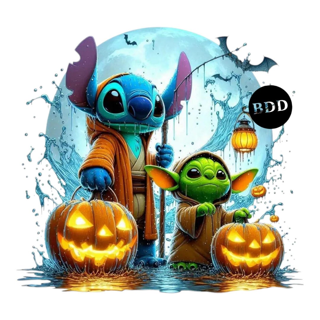Stitch Halloween SVG,PNG - Etsy