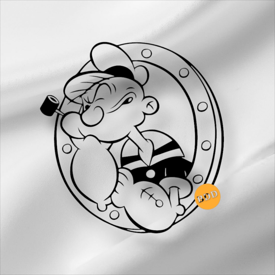 Popeye SVG,PNG - Etsy
