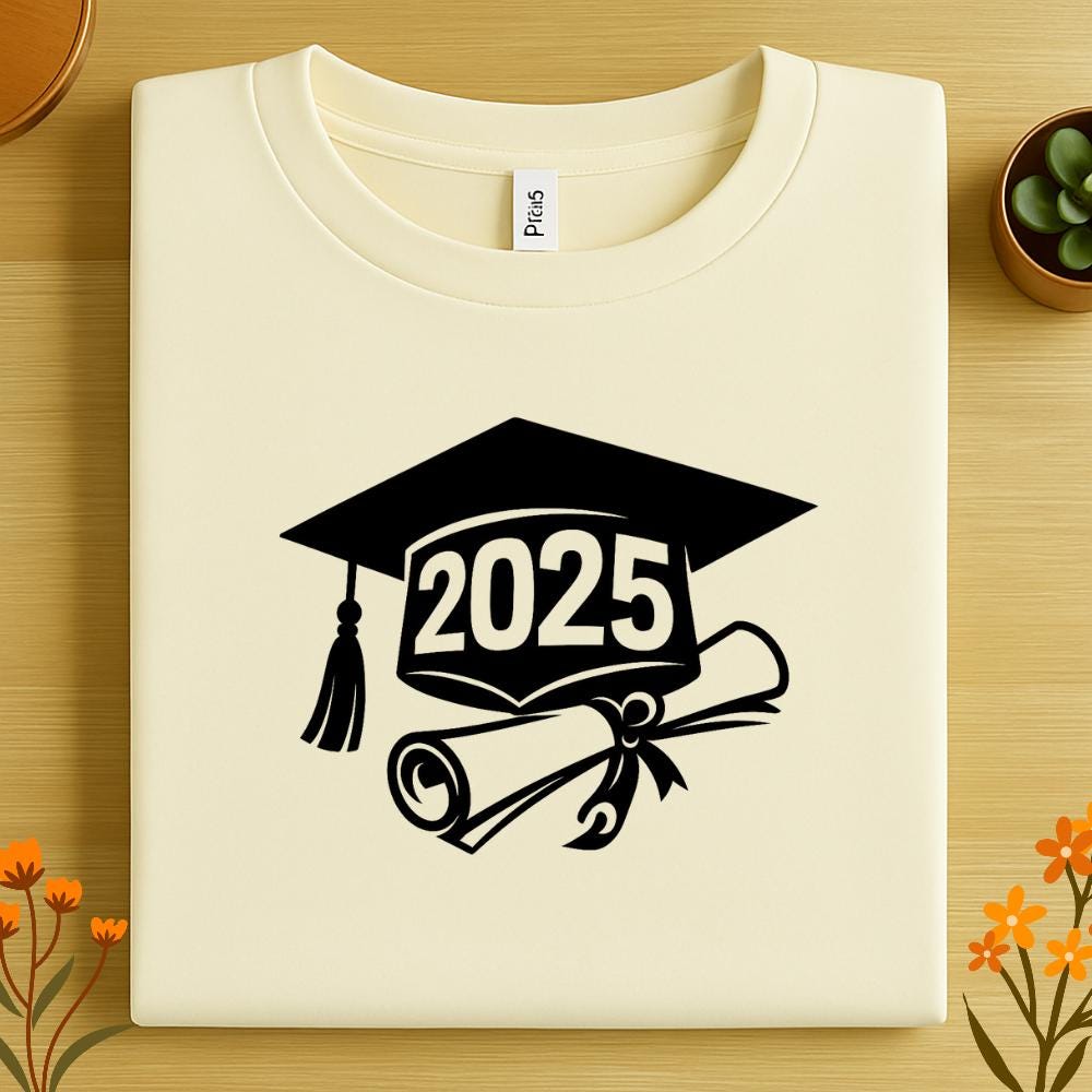 Graduation Cap 2025 SVG/PNG, Class of 2025 SVG, Senior 2025, Graduation ...