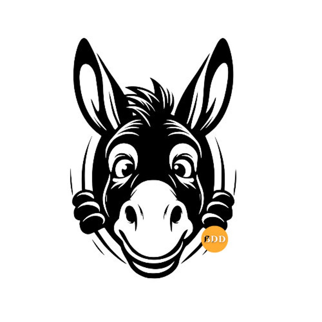 Donkey SVG,PNG - Etsy