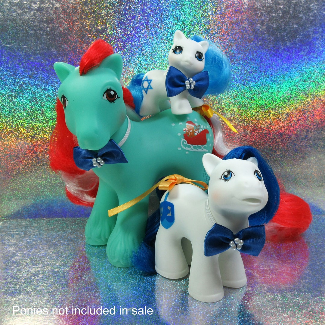 Blue Bowties for G1 Vintage Big Boy, Baby Boy and Teeny Ponies - Etsy