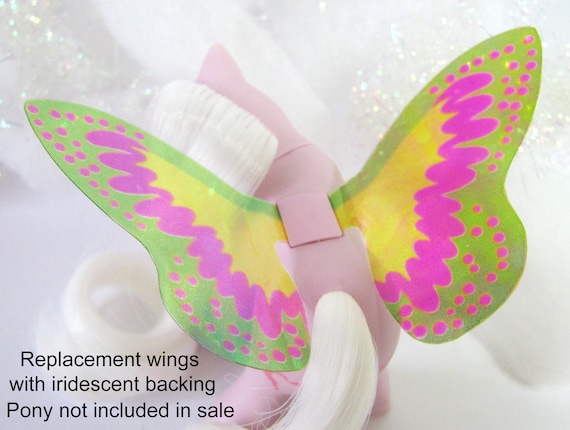 Wings for Lady Flutter: Replacement Wings With Iridescent or - Etsy