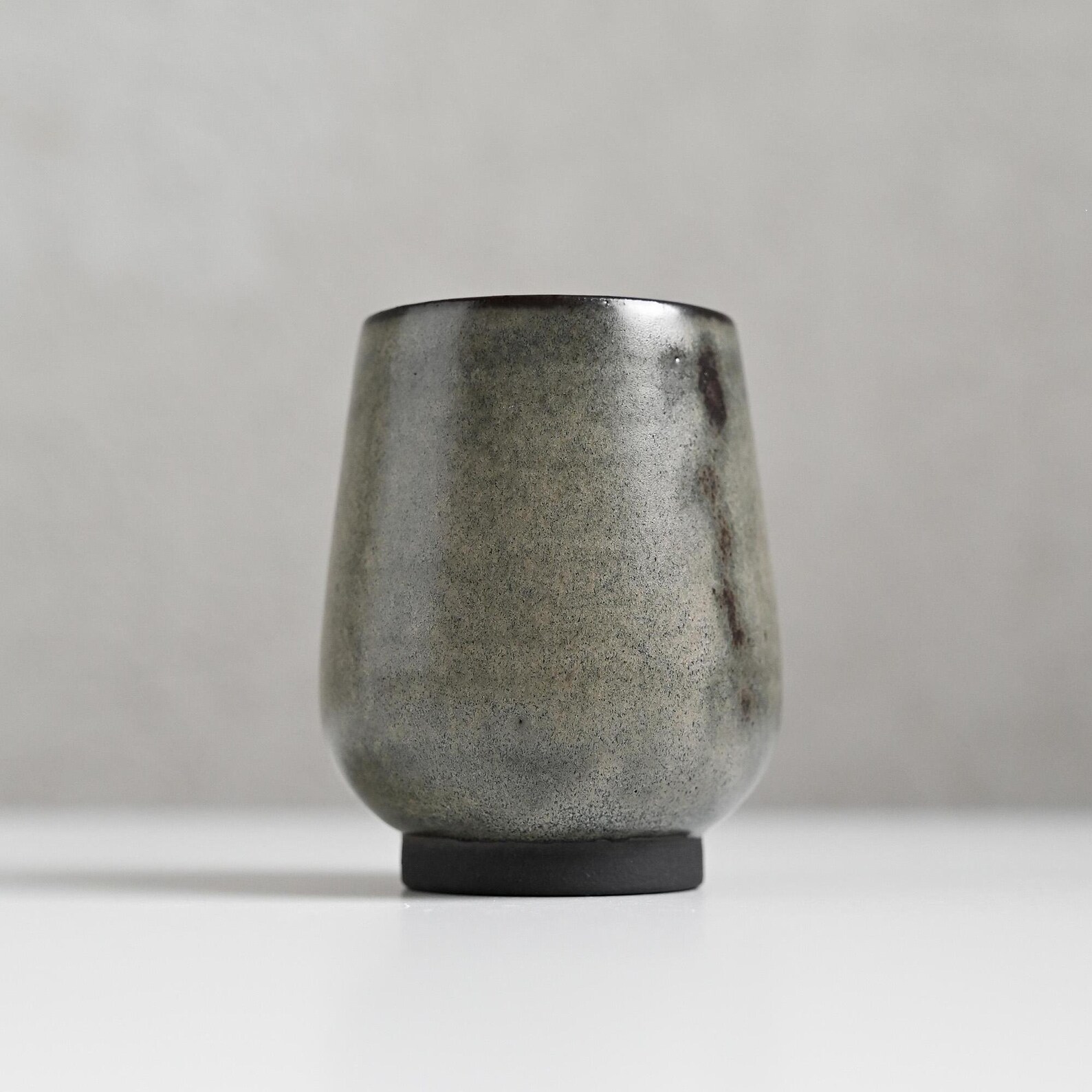 Pair of Yunomi TEA CUPS 220 Ml / 7.4 Oz. | Khaki | in STOCK - Etsy