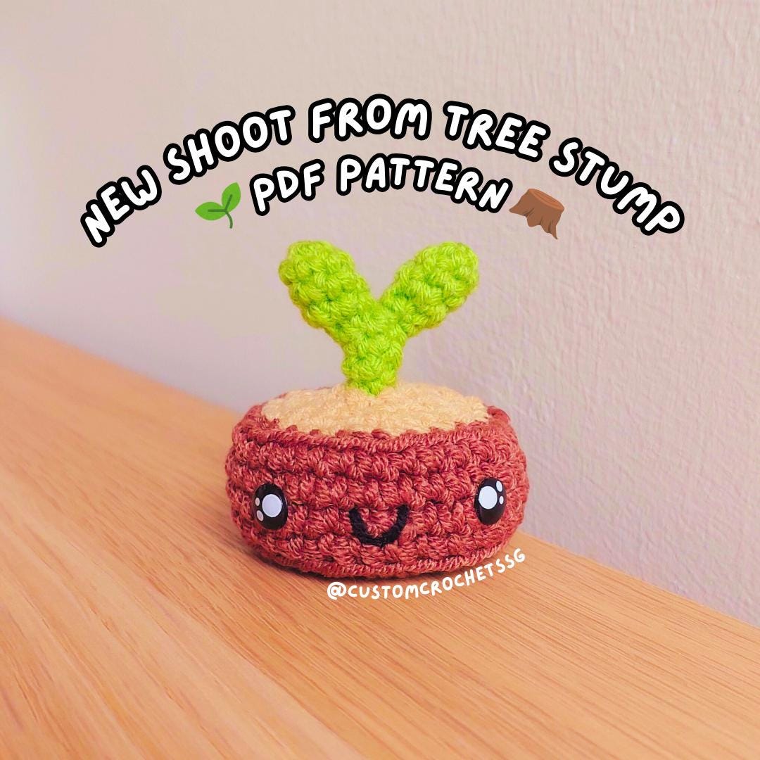 New Shoot From Tree Stump PDF Pattern | Green Shoot From Jesse's Stump ...