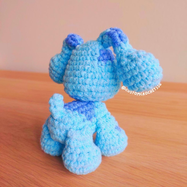 Blue's Clues' Blue Pattern | Crochet | Steve Burns | Puppy | Dog ...
