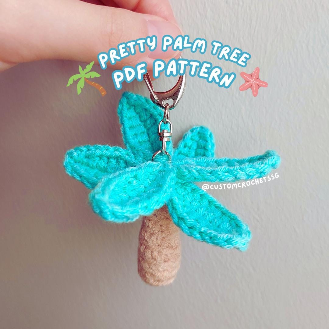 Pretty Palm Tree PDF Pattern - Etsy