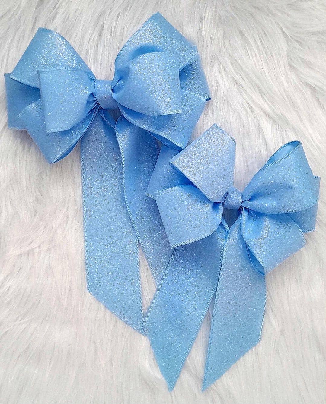 Baby Blue Bow - Wreath Bow - Lantern Bow - Christmas Tree Bow - Etsy