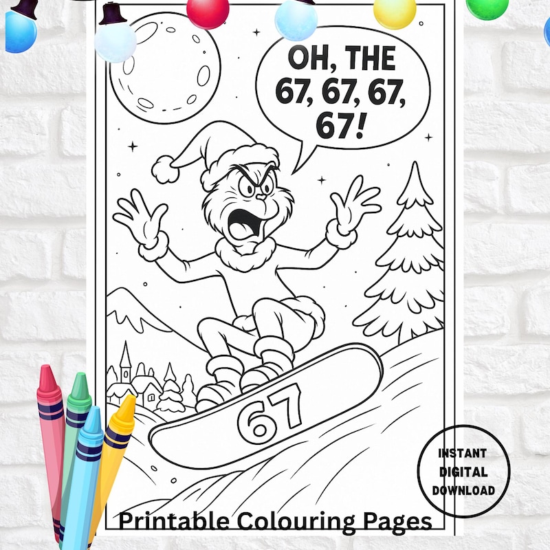 6 7 Grinch Page - Etsy
