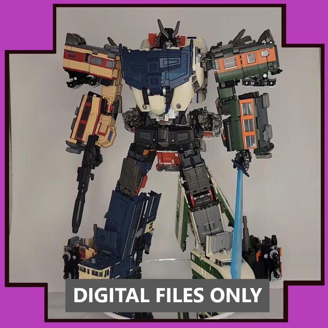 Transformers Upgrade Kit for Masterpiece Raiden Combiner DIGITAL FILES ...