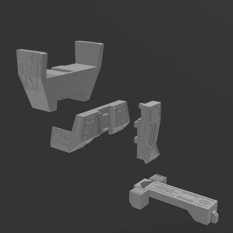 Transformers Upgrade Kit for Masterpiece Raiden Combiner DIGITAL FILES ...