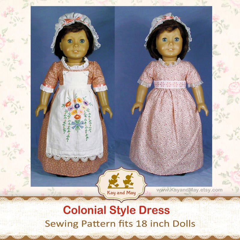Colonial Dresses Patterns - Etsy