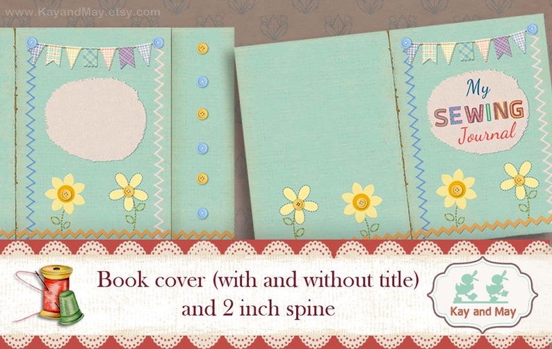 Vintage Sewing Journal Kit: Printable Ephemera (digital Download) - Etsy