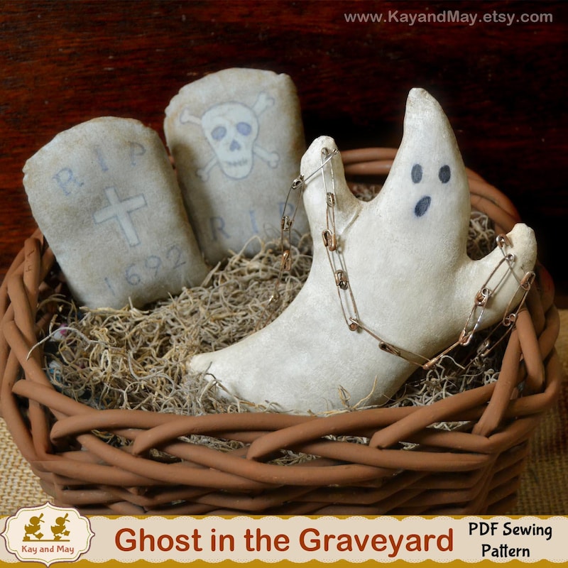 Primitive Ghost Pattern - Etsy
