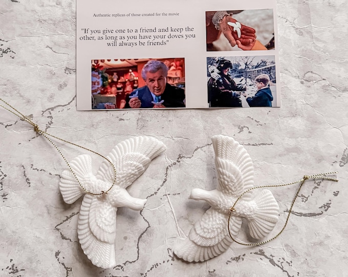 Home Alone 2 Christmas Movie Replica Set of 2 Two Turtle Dove Christmas ...