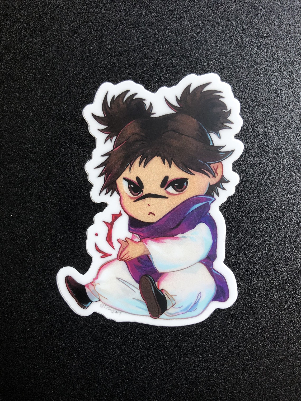 Choso Jjk Chibi Anime Matte Laptop Diecut Sticker - Etsy