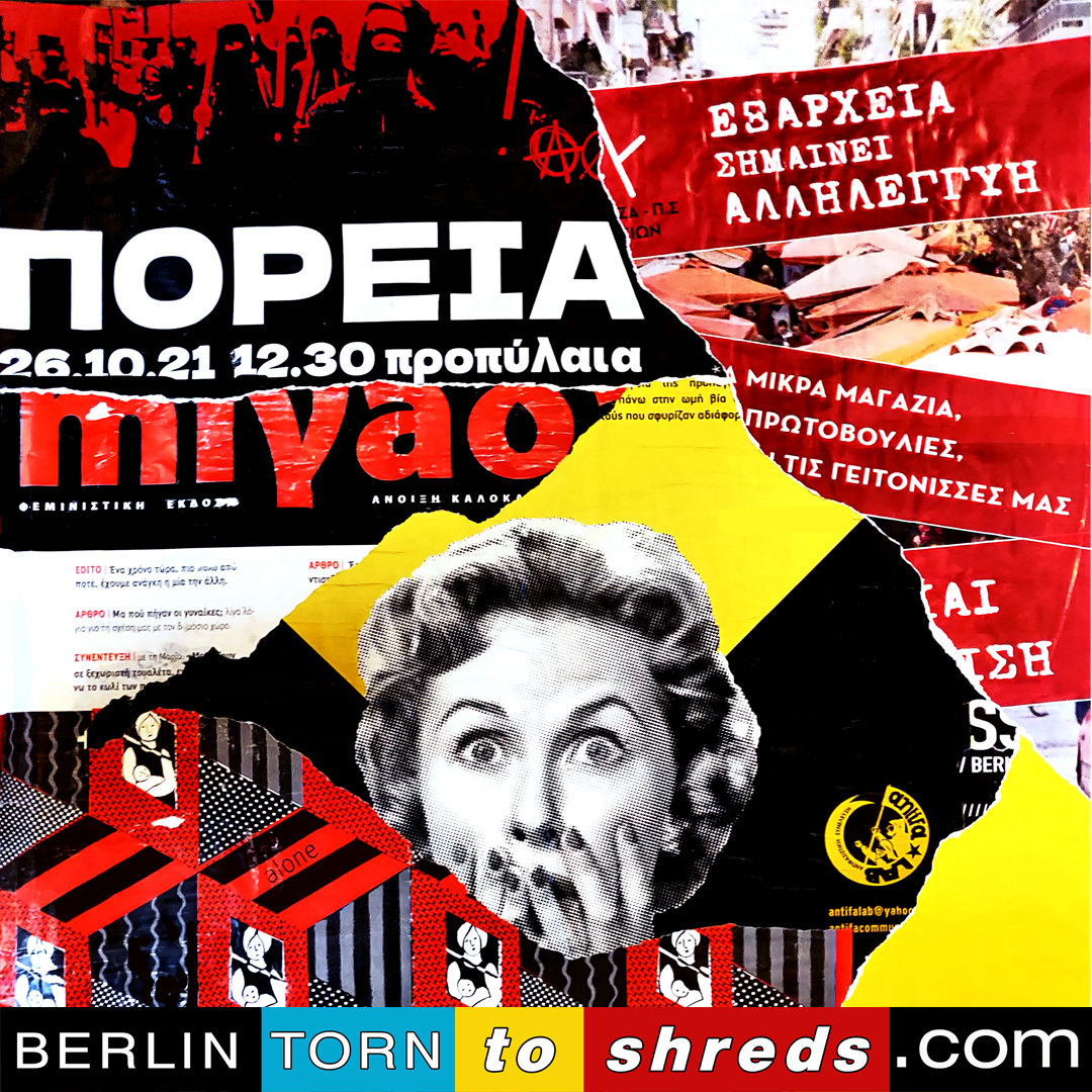 This Edgy Street Art Collage is Made From Posters Torn From the Streets ...