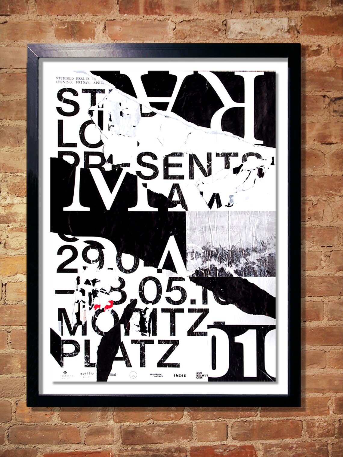 This Edgy Street Art Collage is Made From Posters Torn From the Streets ...