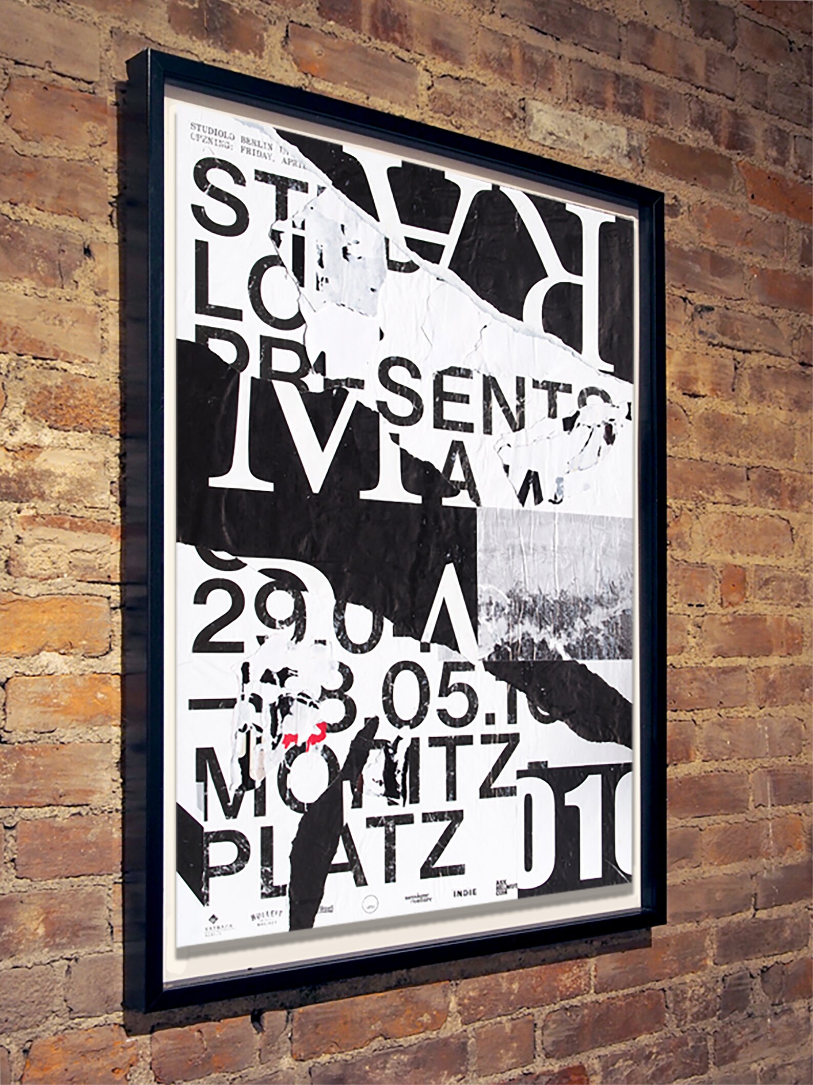 This Edgy Street Art Collage is Made From Posters Torn From the Streets ...