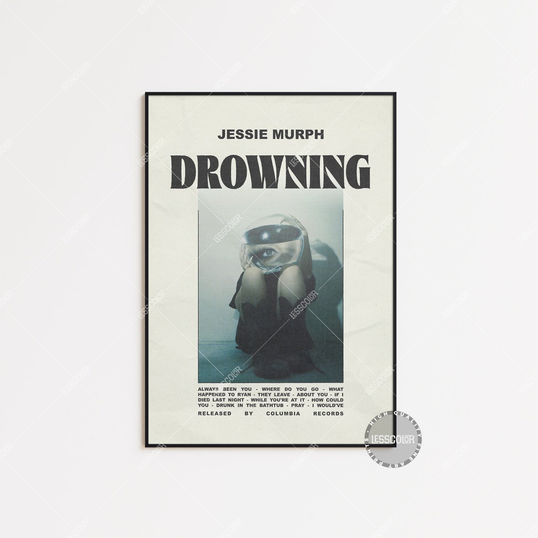 Jessie Murph Posters / Drowning Poster/ Album Cover Poster / Jessie ...