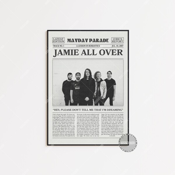 Mayday Parade - Etsy