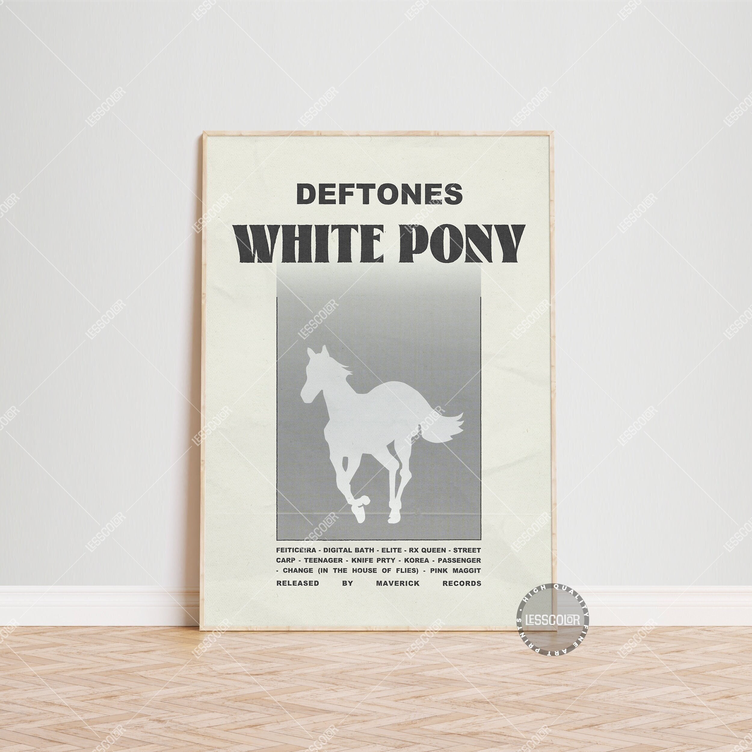 Deftones Posters / White Pony Poster, Album Cover Poster, Print Wall ...