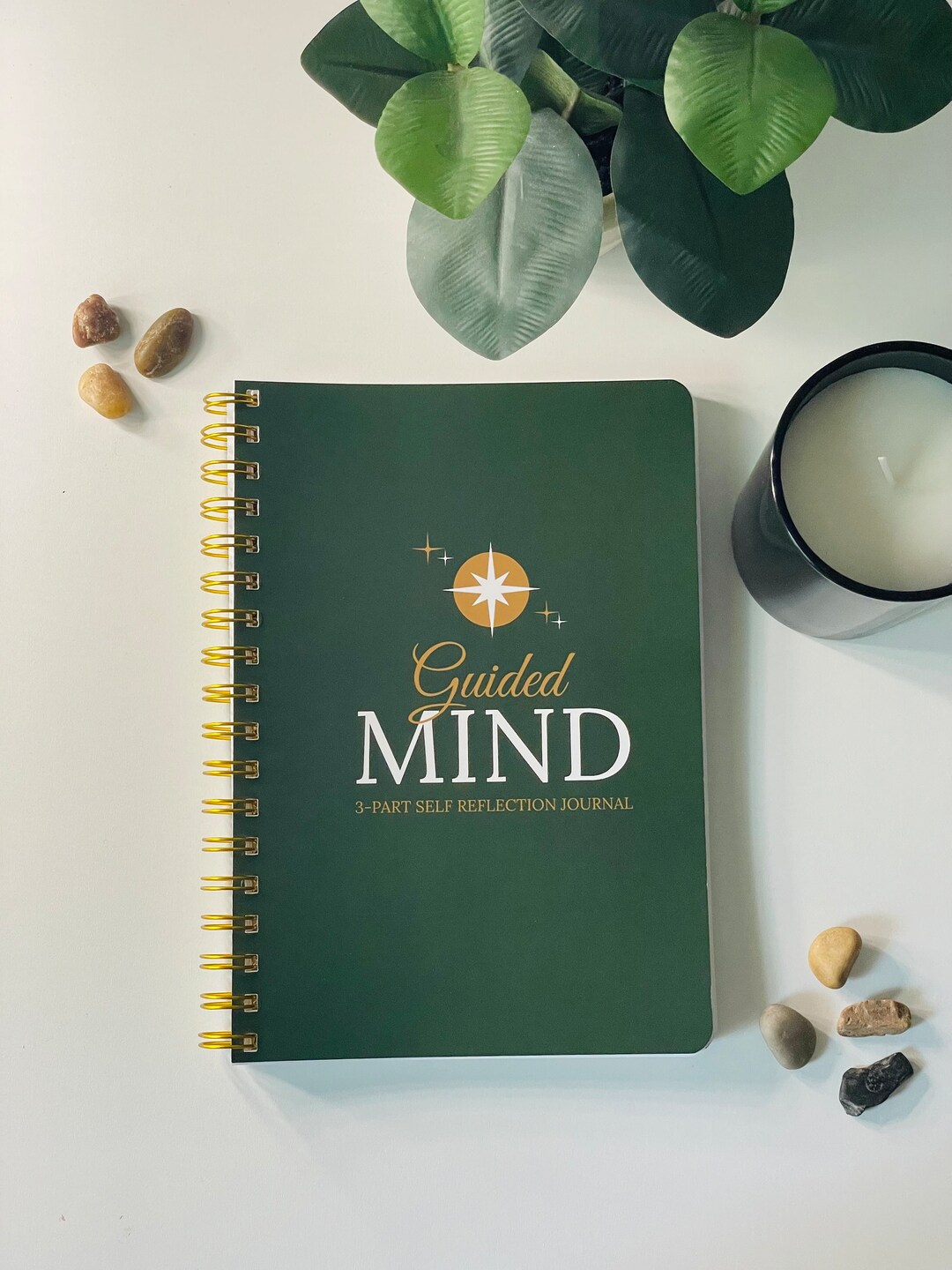 Guided Self-reflection Journal: 90-day Mindfulness Prompts - Etsy