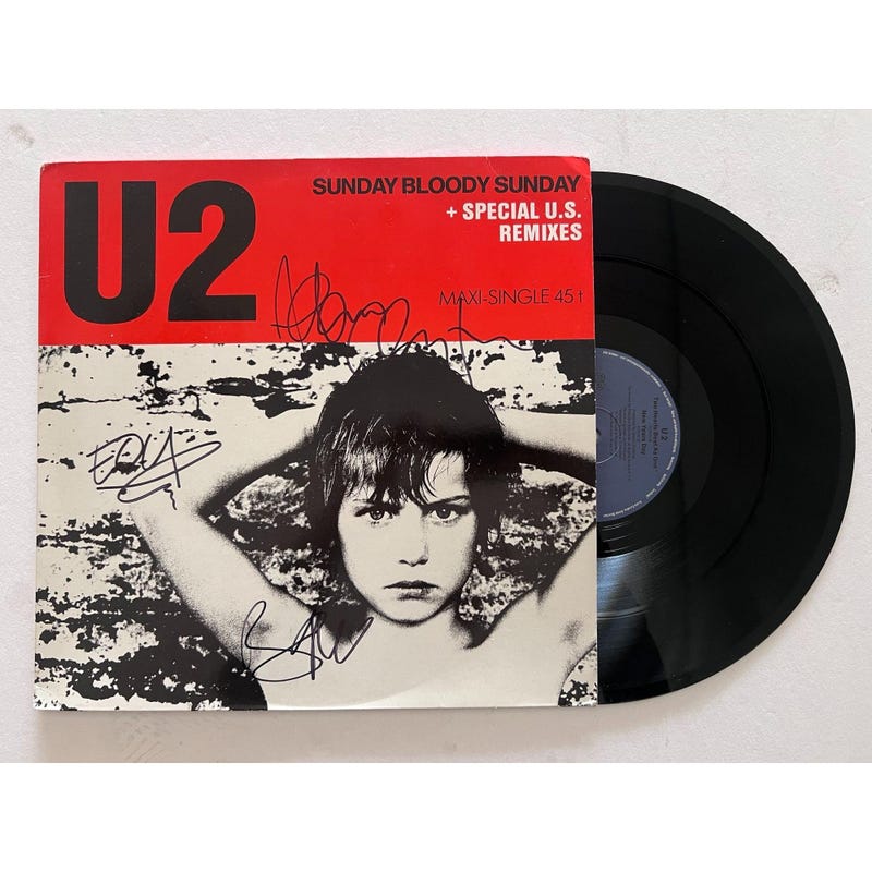 Signed U2 Memorabilia - Etsy